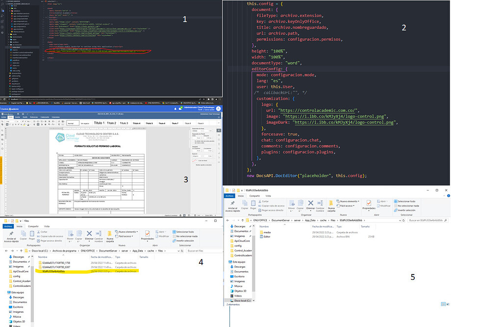 Implementación de callbackurl en angular - Docs API - ONLYOFFICE Community
