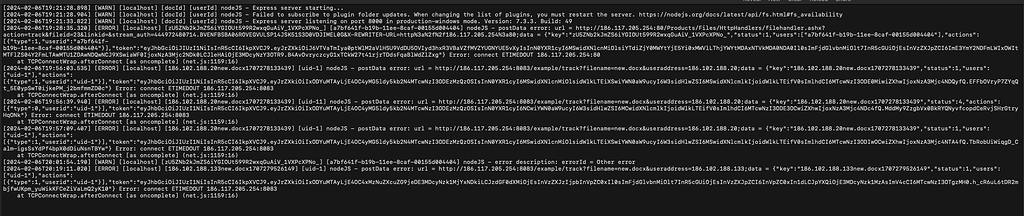Workspace Community Document Server Not Loading Documents Workspace