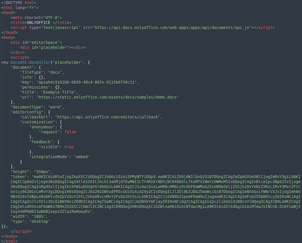 Integrating ONLYOFFICE Document Server for Local Document Editing in an offline Web Applications ...
