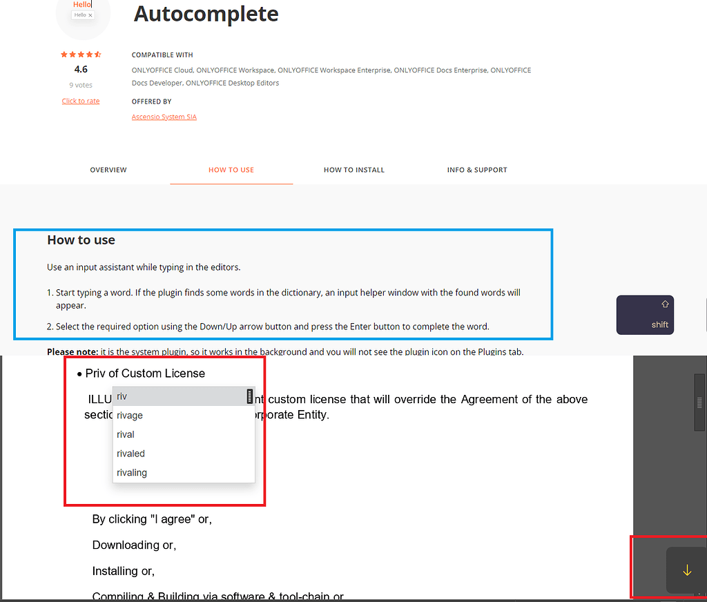 Help with the "Auto-Type" plugin - Docs - ONLYOFFICE