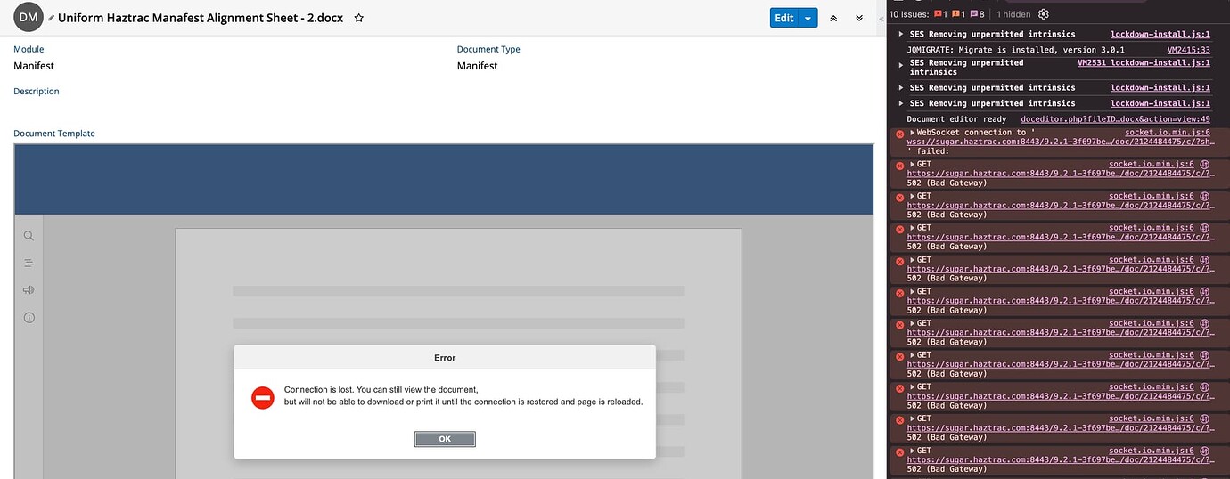 OnlyOffice 9.2.1 on Debian after Upgrade from OF 7.0.1-37 JSON doesn't work - Docs - ONLYOFFICE ...