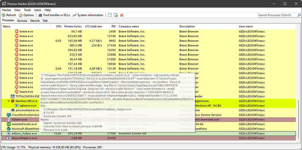 Editors_helper.exe high CPU usage - Desktop editors - ONLYOFFICE Community