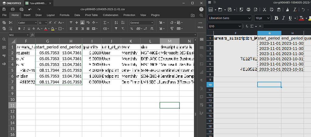 Import CSV, date shows as random numbers - Desktop editors - ONLYOFFICE Community