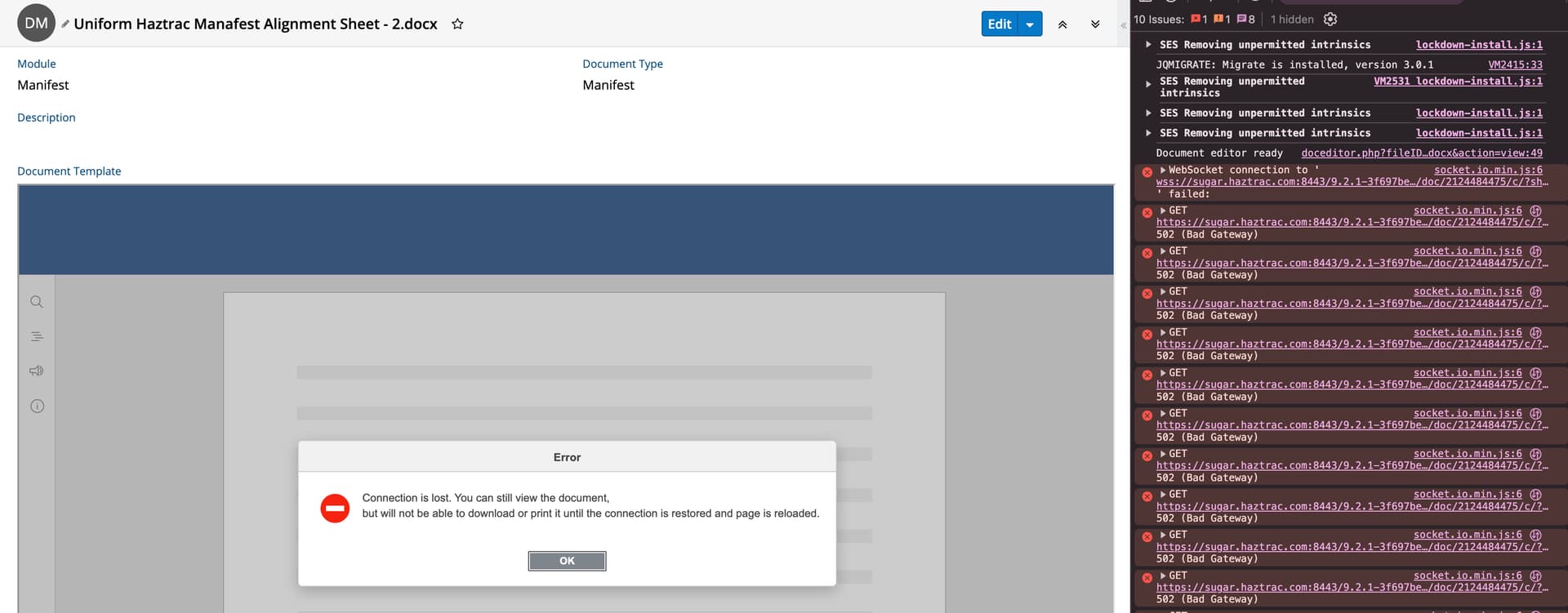 OnlyOffice 9.2.1 on Debian after Upgrade from OF 7.0.1-37 JSON doesn't work - Docs - ONLYOFFICE ...